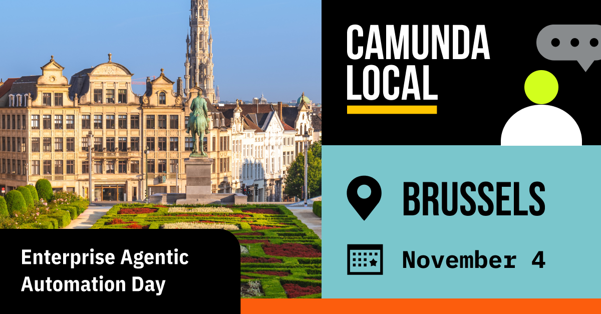 CamundaLocal Brussels | Camunda