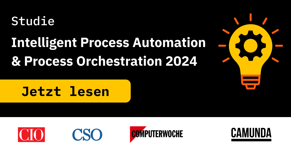 [Studie] Intelligent Process Automation 2024 | Camunda