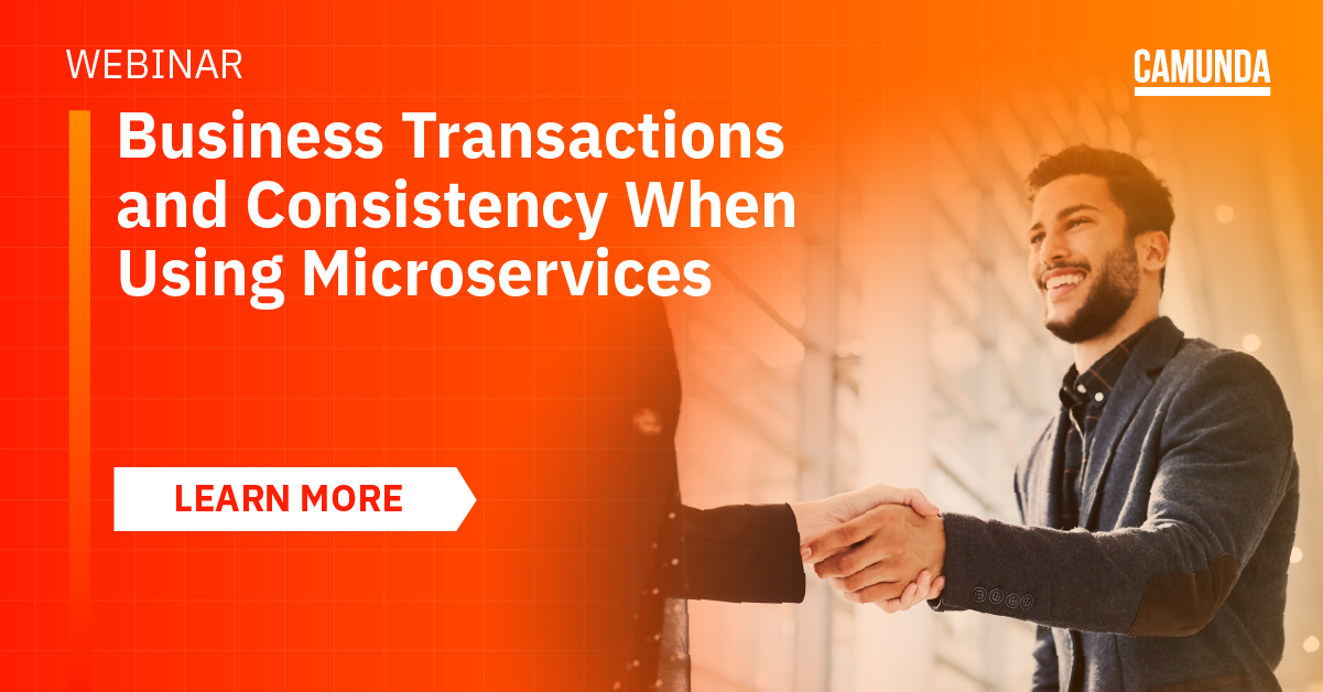 [webinar] Transactions and Consistency with Microservices | Camunda
